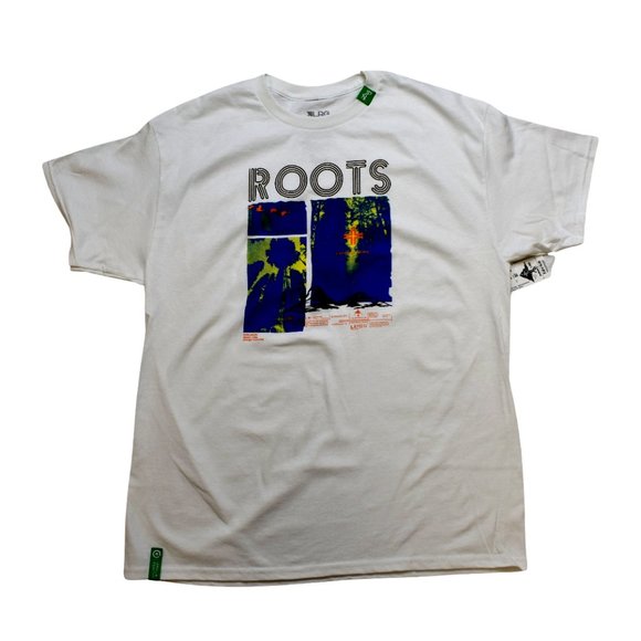 Lrg | Shirts | Lifted Research Group Mens Lrg Big Roots White Tee Shirt New Xl | Poshmark